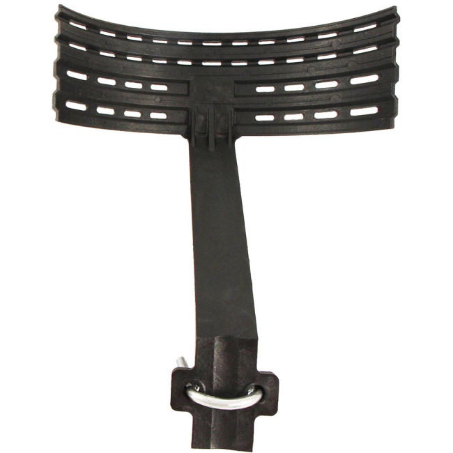 Pantalla de agua para proteger los caminos del agua de riego