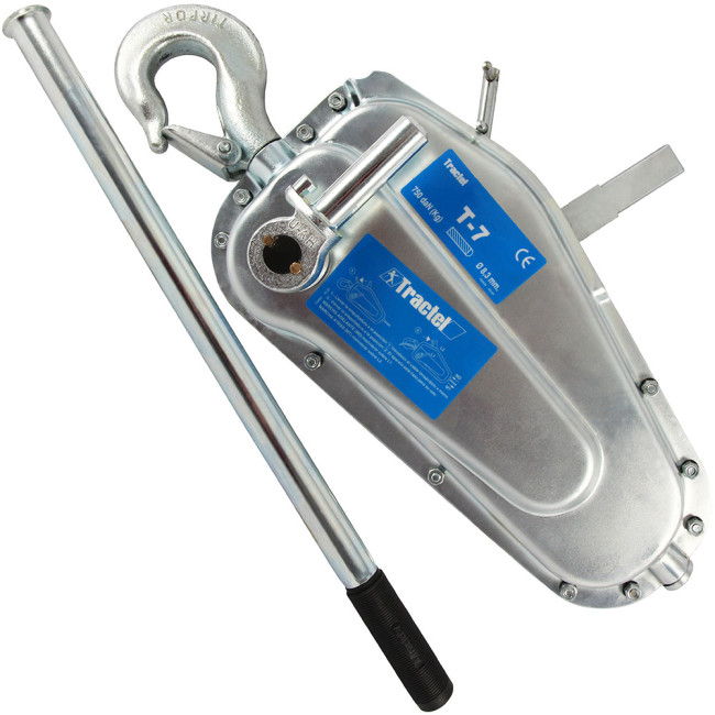 Tractel Tirfor portátil: tensar, arrastrar y levantar cargas